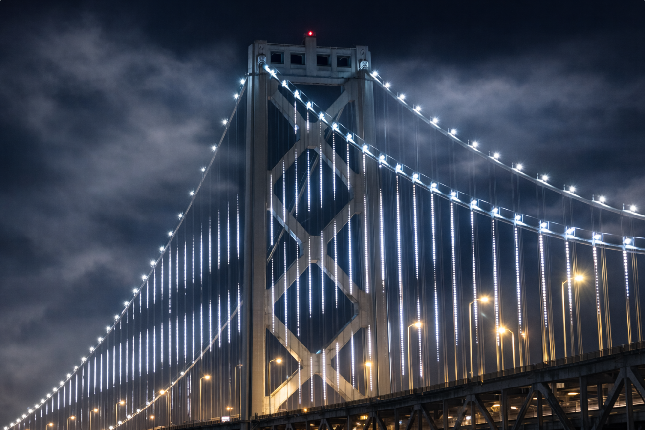 The Bay Lights to Return Friday, March 20, 2026 - City of Awe